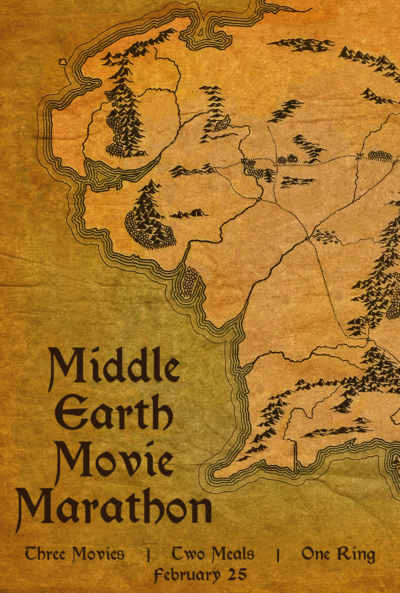 MIDDLE EARTH MOVIE MARATHON | Kan-Kan Cinema and Brasserie | Get ...